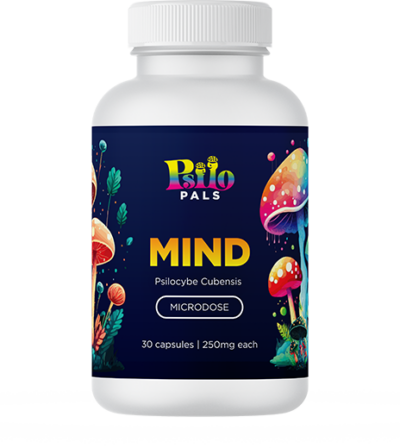 Microdose Shroom Capsules (Mind Blend) - PsiloPals